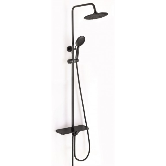 Στήλες Ντους : Στηλη Ντους KRISTI BLACK ICT 6106 BLACK MATT